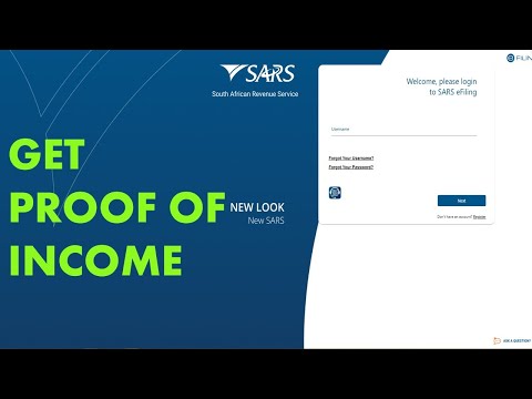 How to get proof of income on SARS Efiling tutorial (ITA34 - tax ...