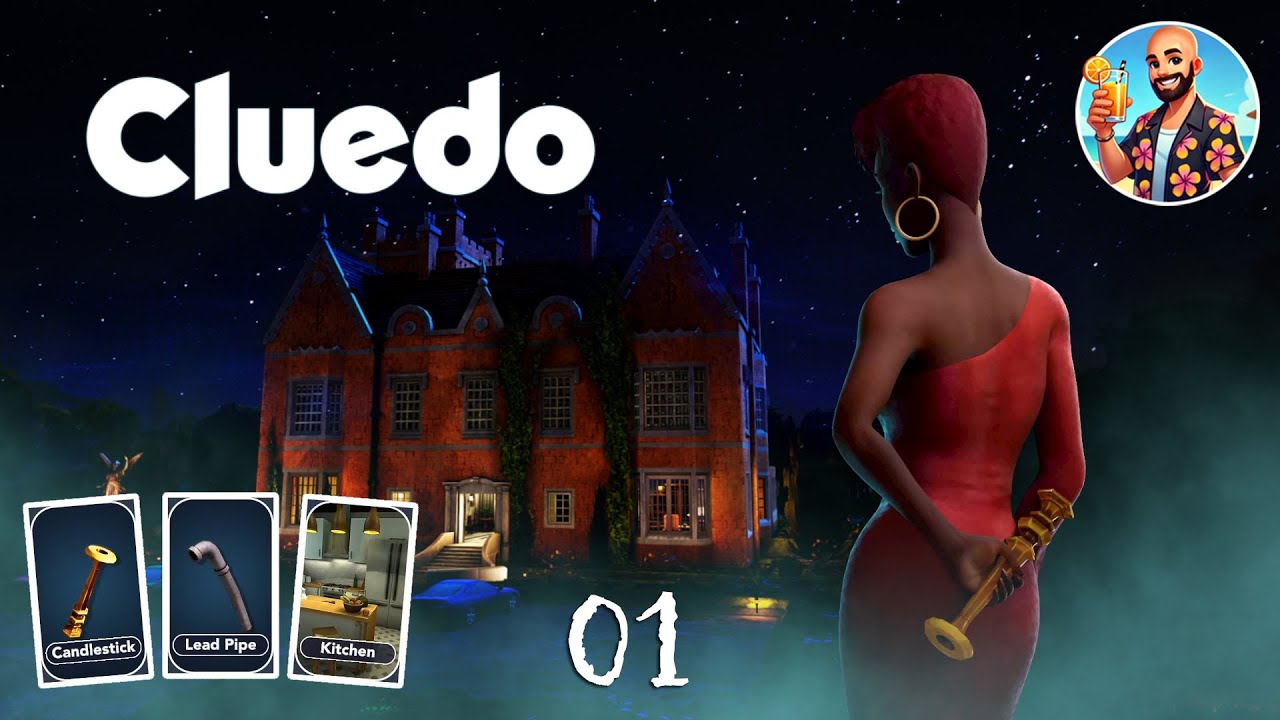 Clue/Cluedo | Ep01 | Classic: Candlestick, Lead Pipe, Kitchen - YouTube