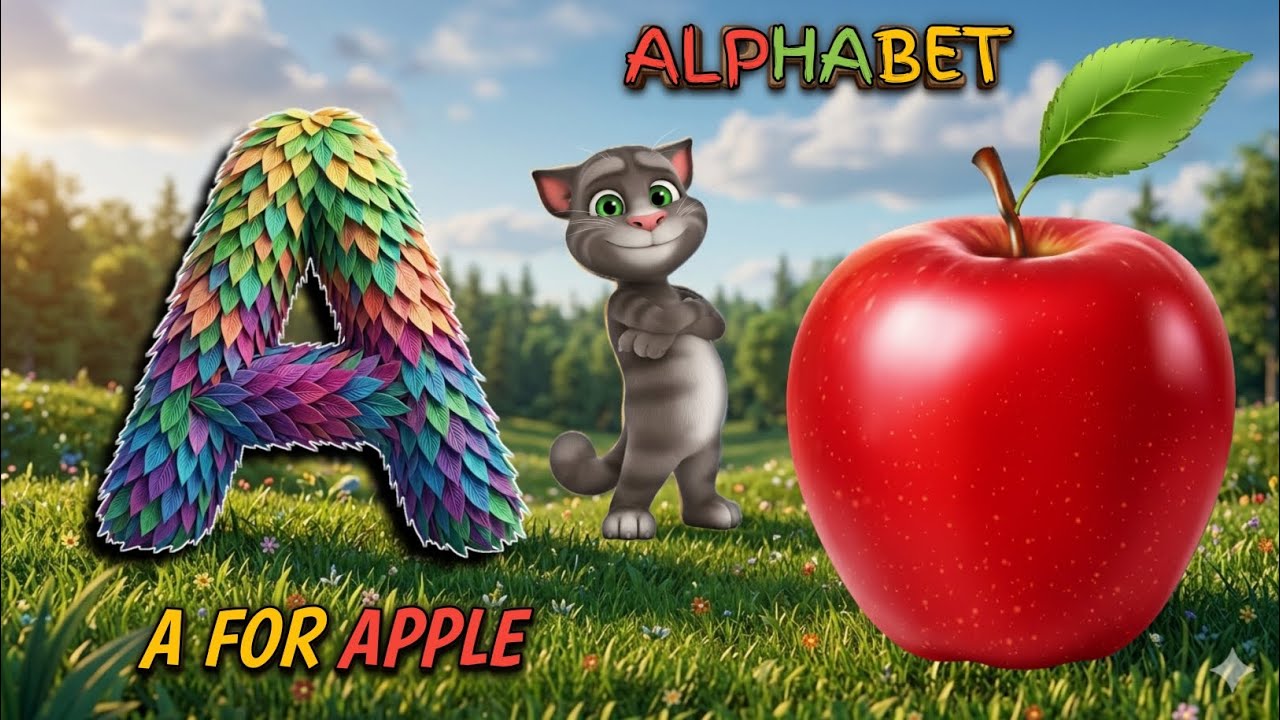 A for apple | abcd | अ से अनार | Alphabet song nursery rhymes. 6 - YouTube