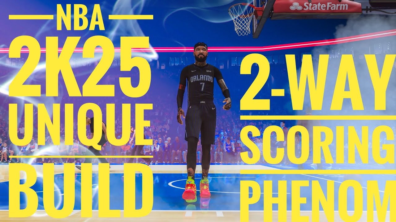 NBA 2K25: The 2-Way Scoring Phenom Build Guide - YouTube