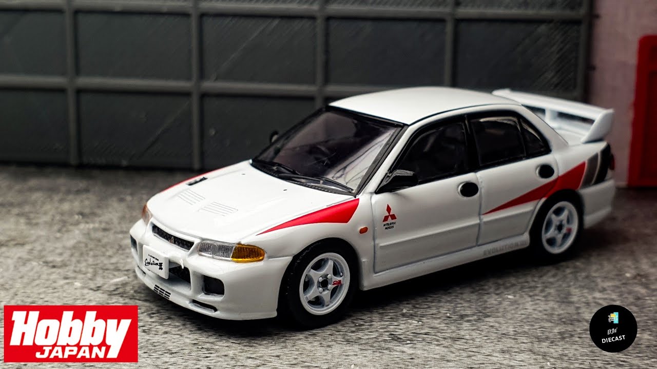 Mitsubishi Lancer Evolution III Rally Stripe by Hobby Japan | UNBOXING ...