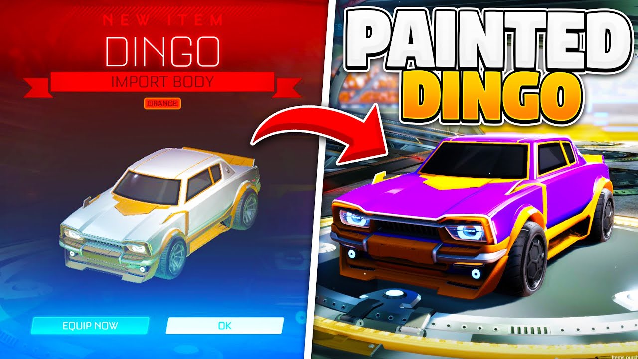 Orange DINGO In The Item Shop On Rocket League! - YouTube