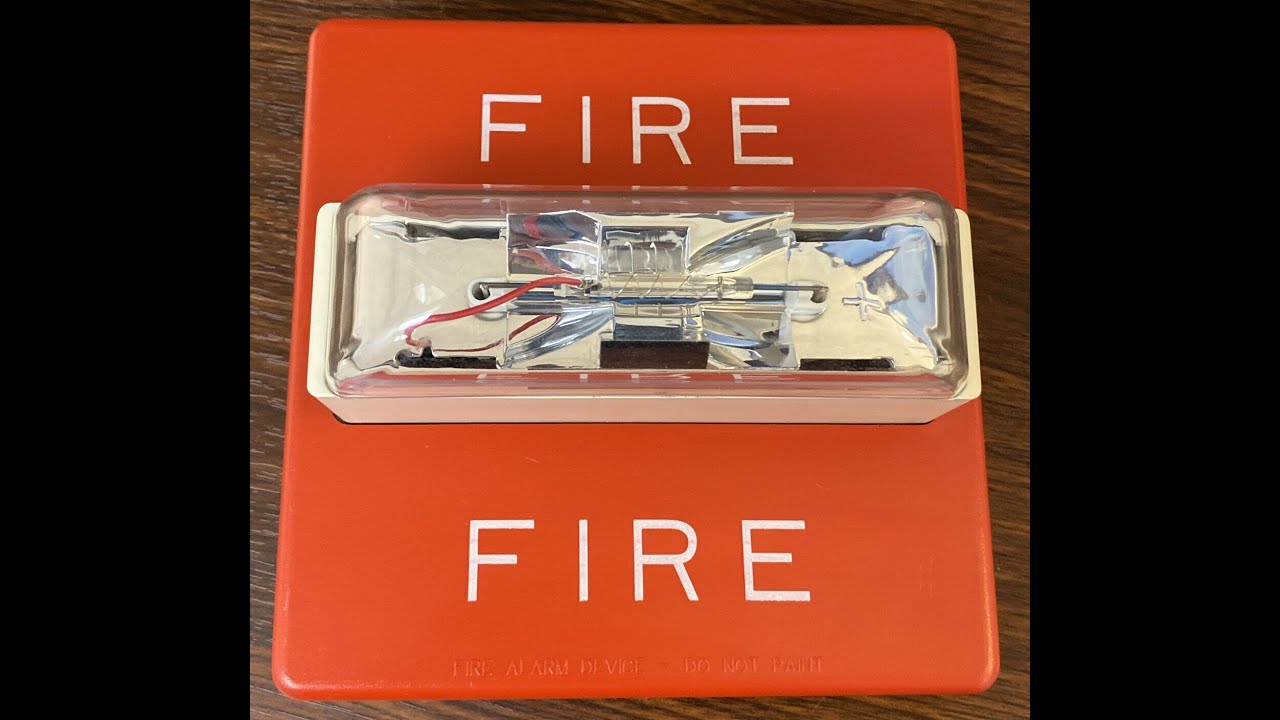 Wheelock RSS-24MCW Remote Strobe Test/Demo - YouTube