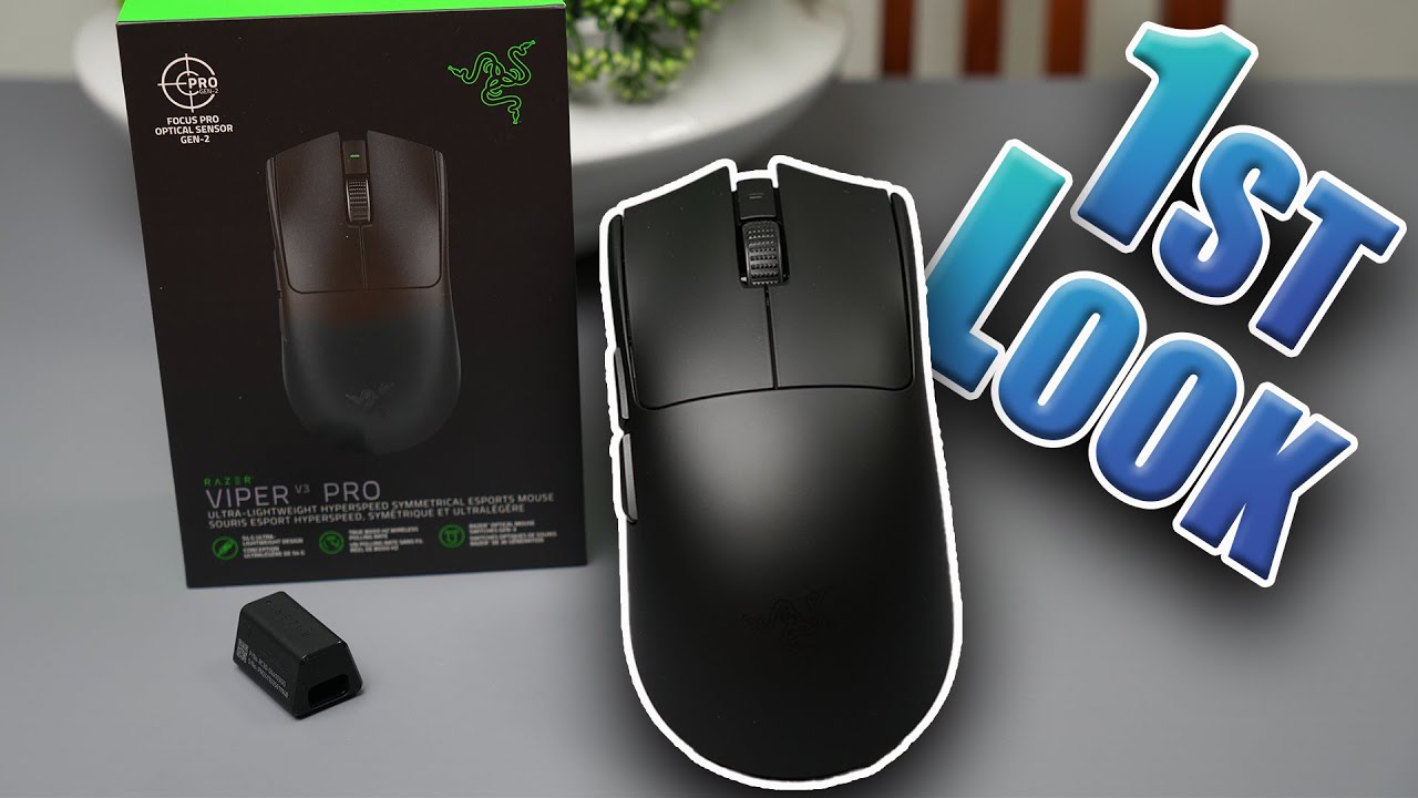 1st Look -- Razer Viper V3 Pro - YouTube
