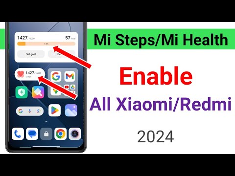 How to Enable Mi step Tracker/Mi Health Xiaomi all device - YouTube