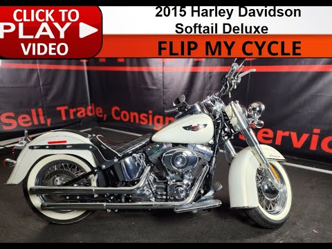 2015 Harley davidson Softail Deluxe - YouTube