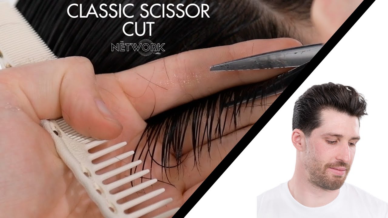 Classic Scissor Cut Tutorial - The Network Online Education - YouTube