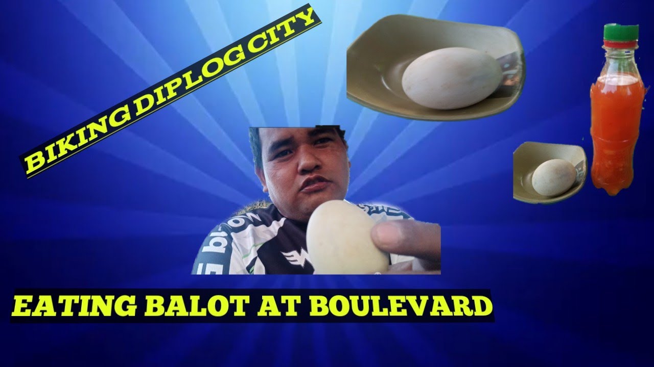 BIKING|EATING BALOT|BOULEVARD.... papawis mga ka OK👍 punta kami sa ...
