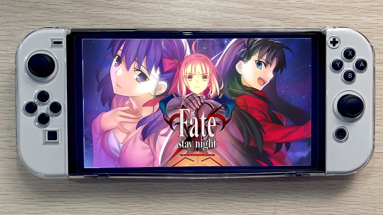 Fate Stay Night nintendo switch oled gameplay - YouTube