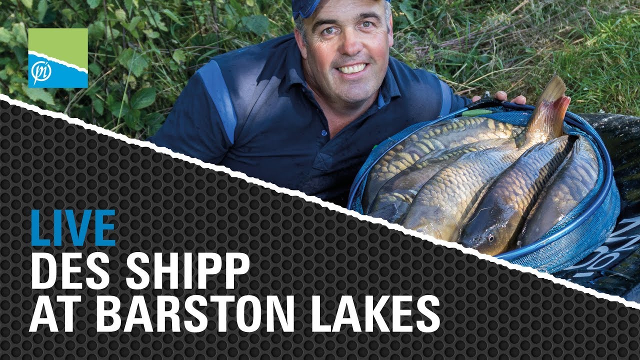 LIVE with Des Shipp at Barston Lakes - YouTube