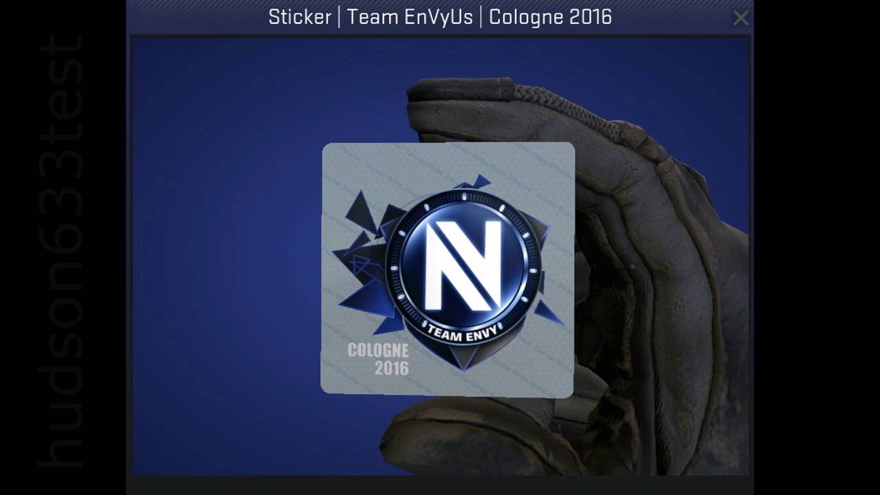 EnVyUs Sticker Cologne 2016 - YouTube