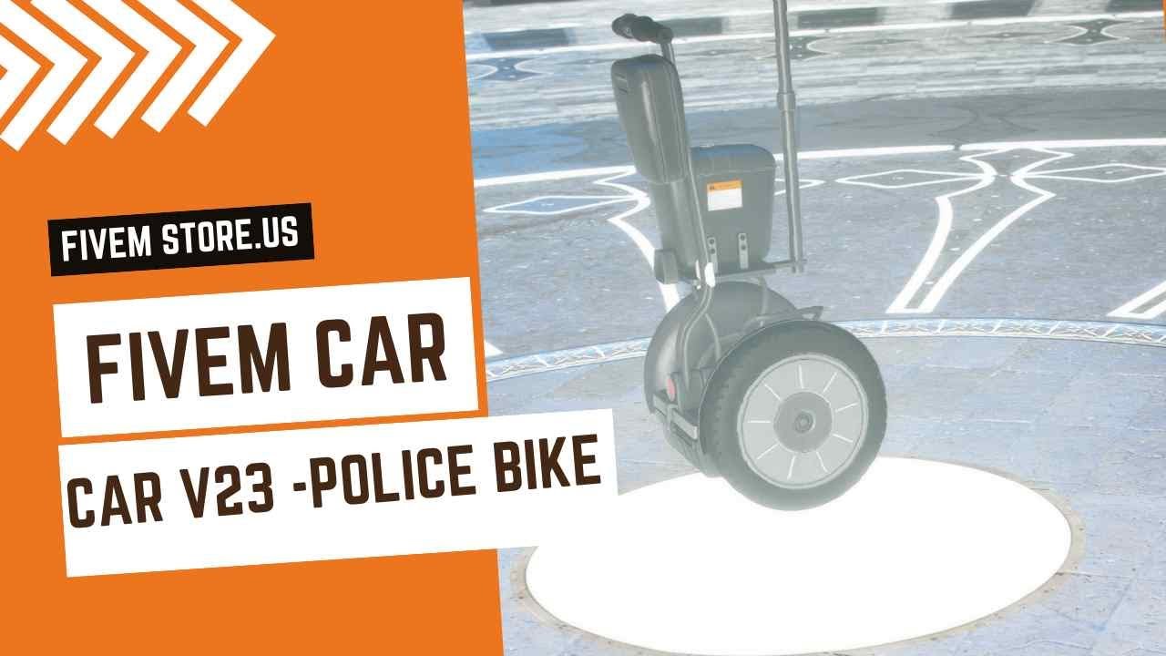 FiveM Police Bike #fivem #car #police - YouTube