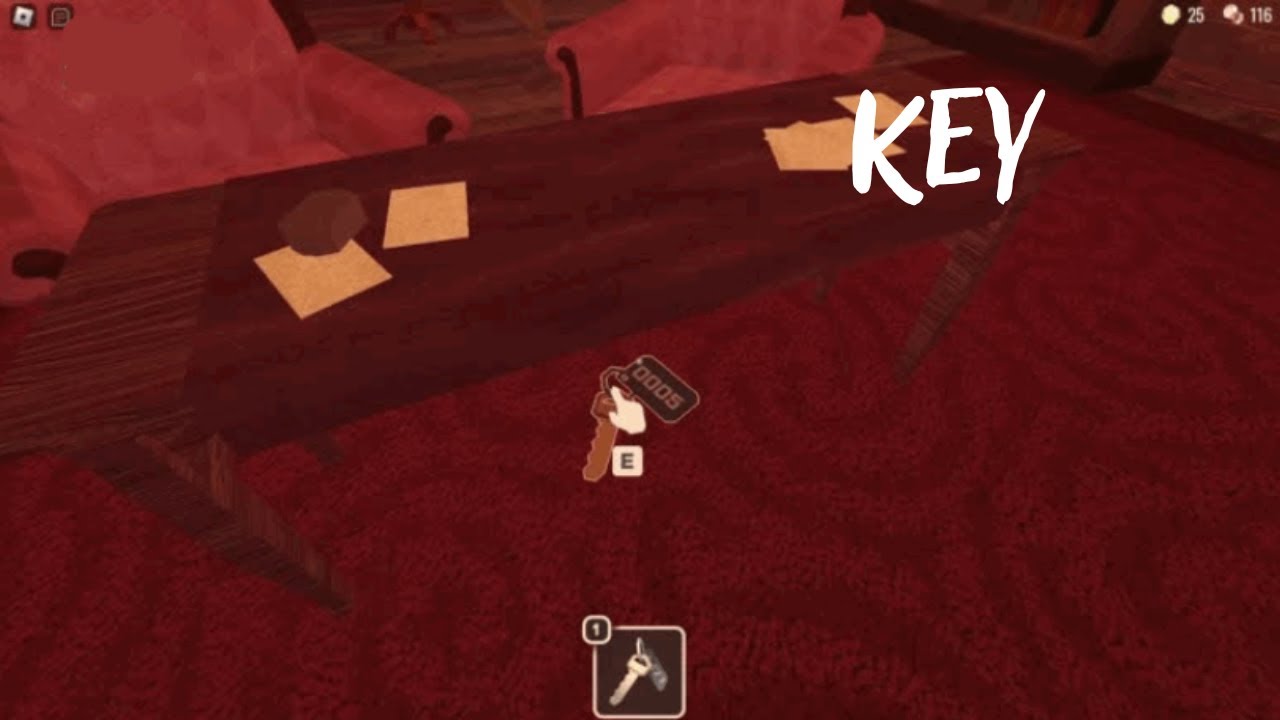 Roblox Doors: Key from the 5 door #robloxdoors - YouTube