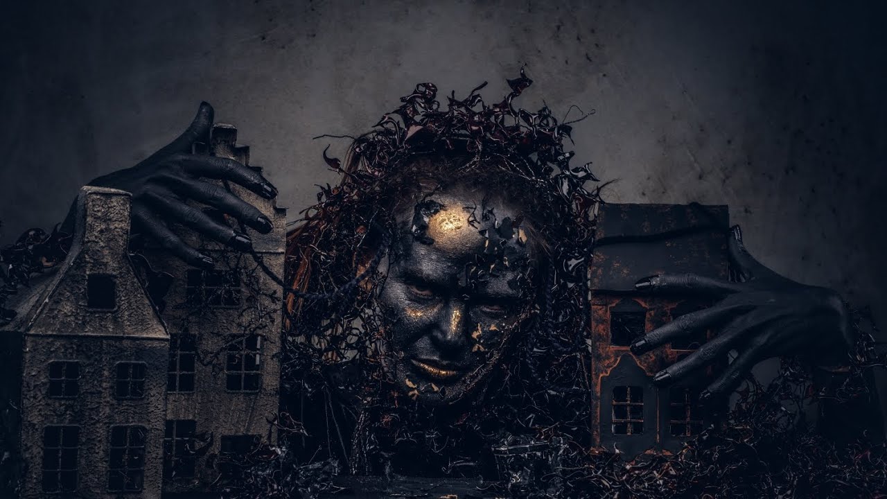 horror house, horror lady, lady drinking blood , scary stories - YouTube