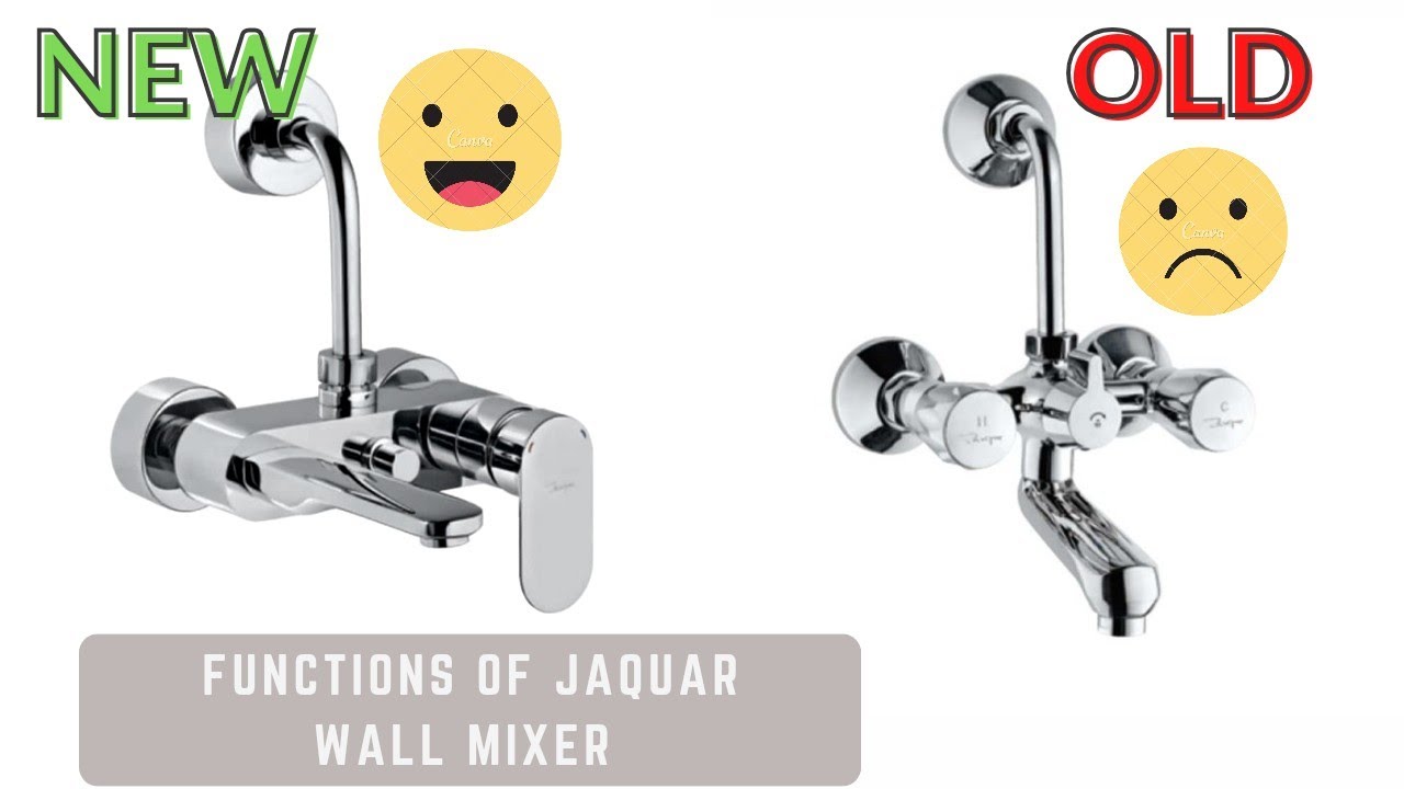Wall Mixer VS Single Lever Wall Mixer|How to operate wall mixer|Wall ...