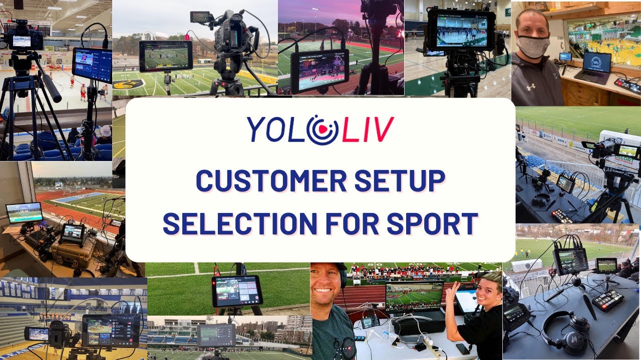 Multi Camera Live Stream Setup For Sports with YoloLiv - YouTube