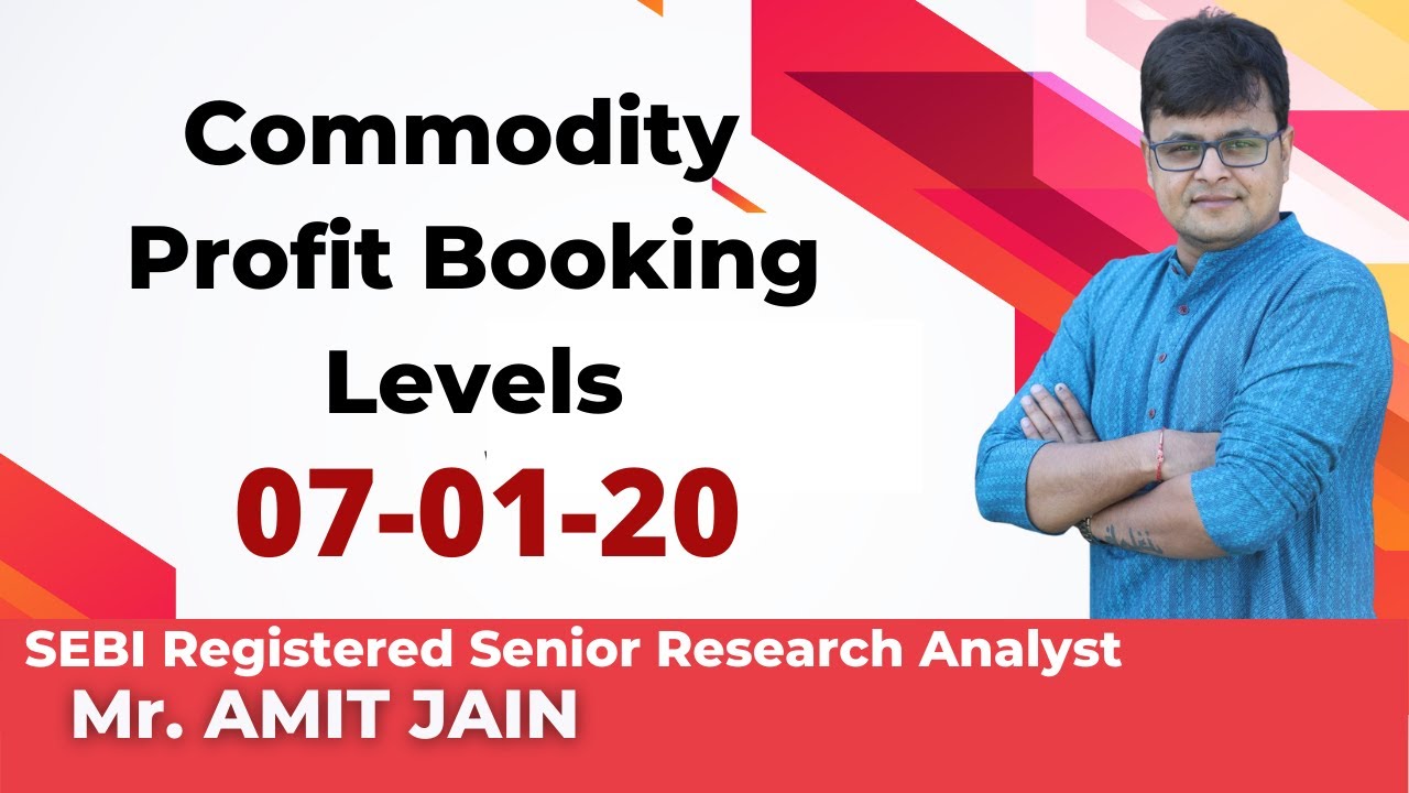 GOLD,SILVER & CRUDE-OIL PROFIT BOOKING LEVELS-7 January 2020 - YouTube