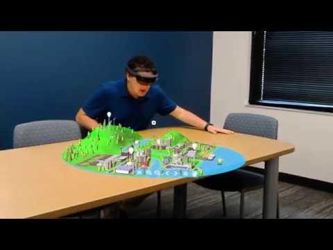 Smart City for Clean Energy | VR and HoloLens Application - YouTube