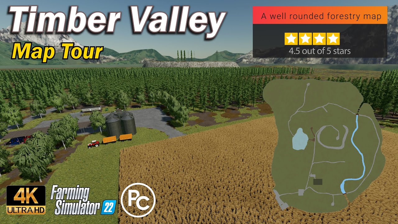 Timber Valley | Map Review | Farming Simulator 22 - YouTube