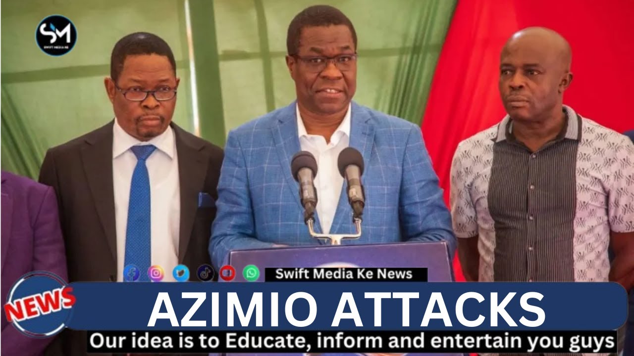 WETANGULA WACHA UJINGA! AZIMIO SLAMS SPEAKER WEYTANGULA OVER HOUSING ...