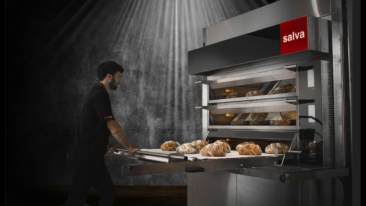 Four à sole Solaris pour l'artisan boulanger - Salva Industrial - YouTube