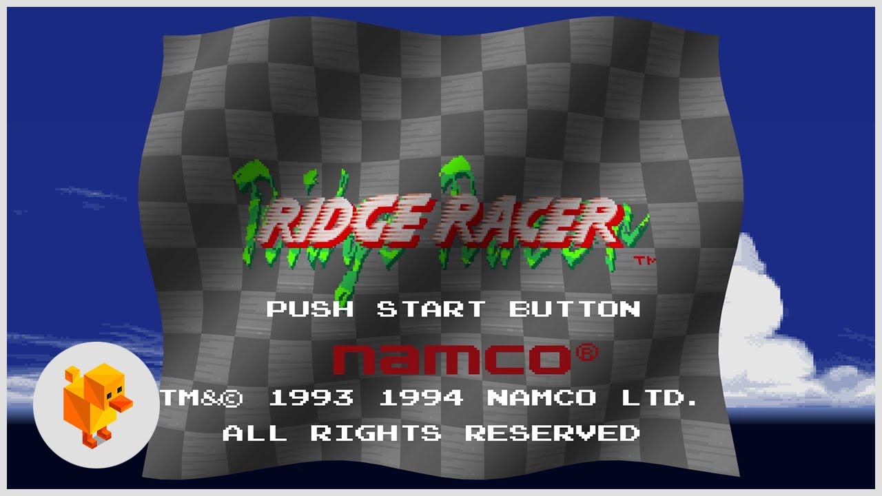 Ridge Racer (PS1) - Full game playthrough 100% unlocks - DuckStation ...