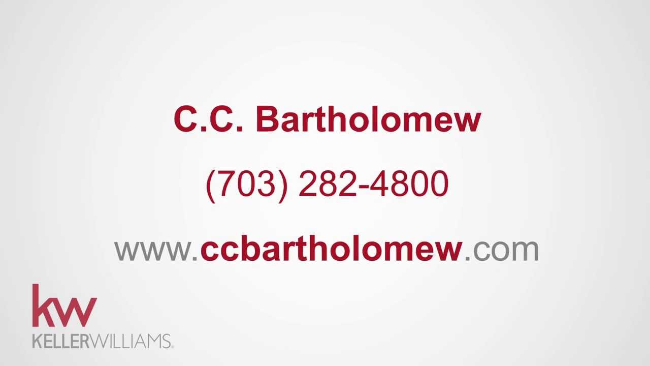 C.C. Bartholomew, Realtor Keller Williams, Manassas, Virginia - YouTube