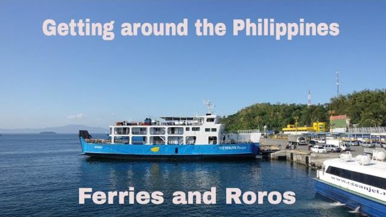 Traveling by Roro and Ferries, "Real Island Hopping " in the ...