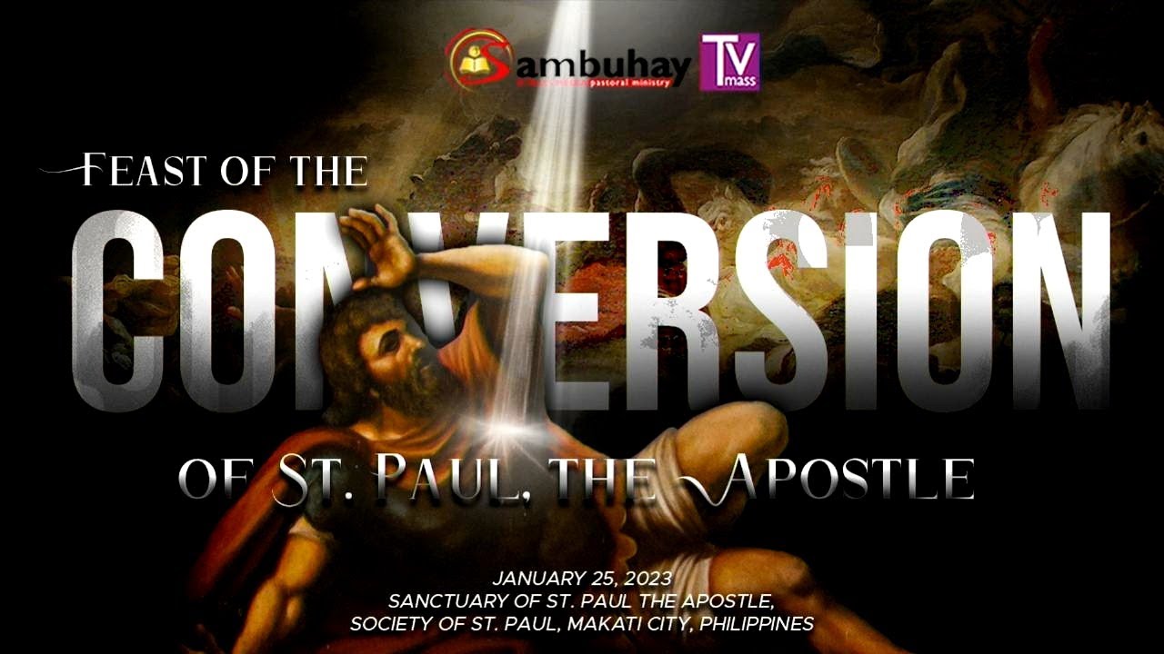 Sambuhay TV Mass | January 25, 2023 | Feast of the Conversion of Saint ...