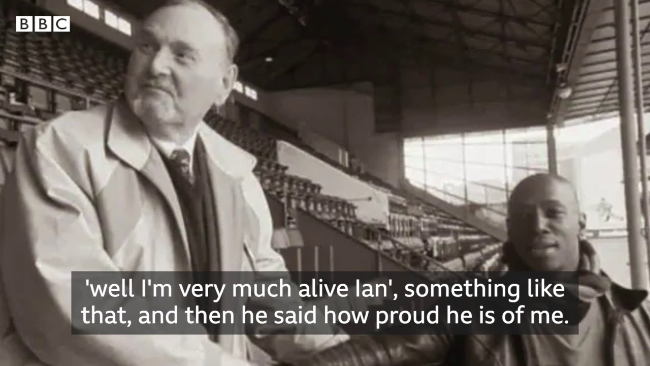 Ian Wright tearfully remembers childhood teacher - YouTube