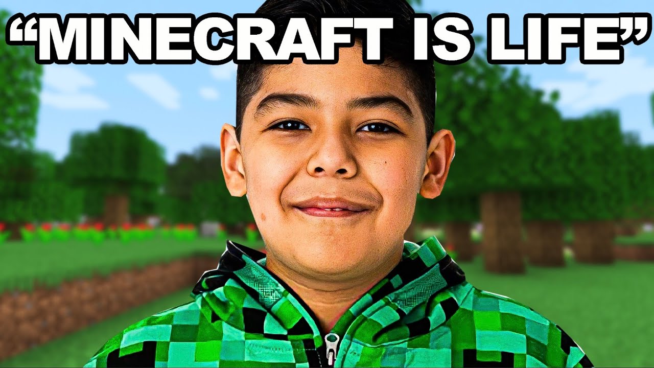 minecraft kid DESTROYS his life over minecraft... - YouTube
