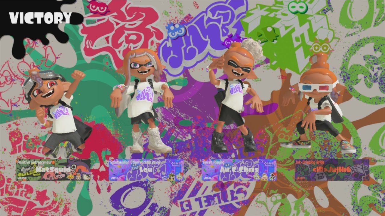 Splatoon 3 - Past VS. Present VS. Future (Sep. 12th) - Random Matches ...