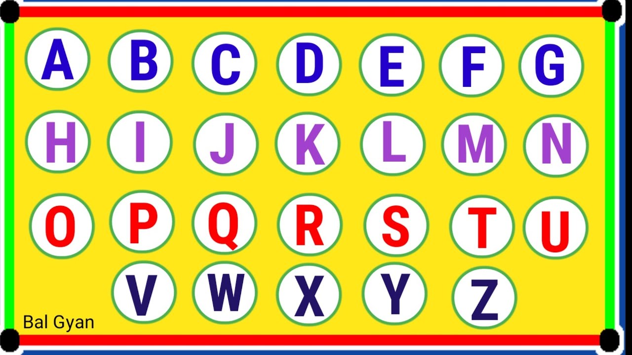Write Abc | Abc Picture | Abcd Sikho |Abc in Capital Letter - YouTube