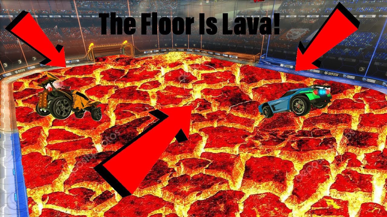 EVERYTHING IS LAVA - Rocket League - YouTube