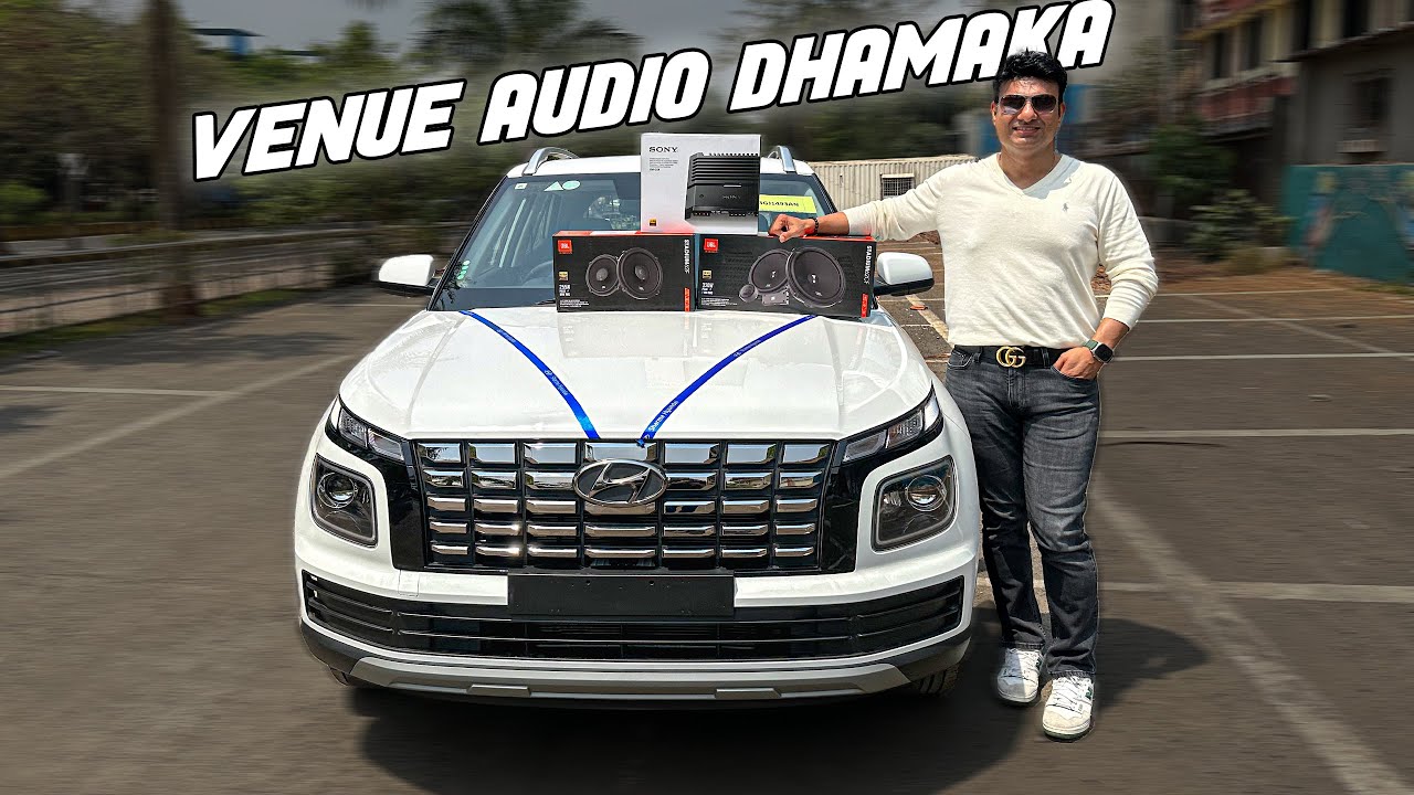 HYUNDAI VENUE MODIFIED WITH MAJOR AUDIO UPRGADE, GENUINE TOP MODEL ...