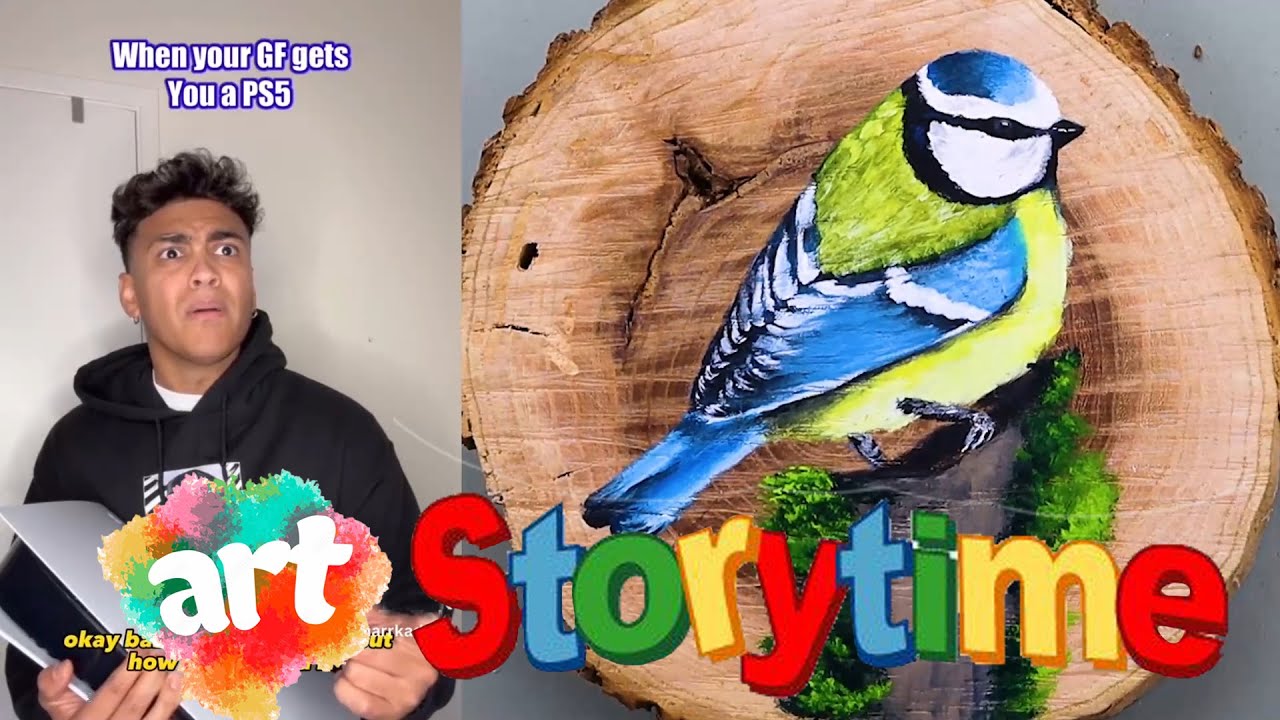 🎨 Text To Speech 🎨 ASMR Satisfying Art || @Mark Adams || POVs Tiktok ...