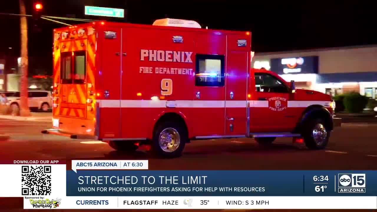 Phoenix Fire Department reaching ‘critical point,’ firefighters union ...