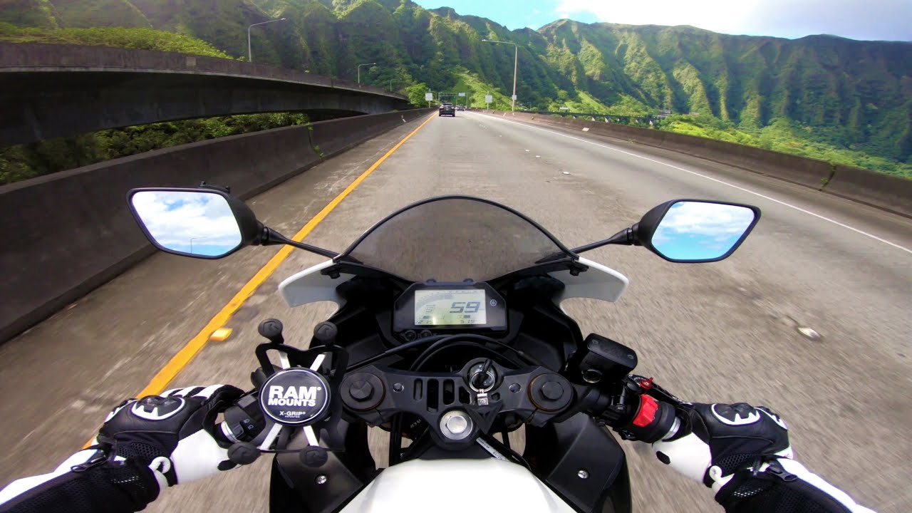 YAMAHA R3┃Honolulu H3 - YouTube
