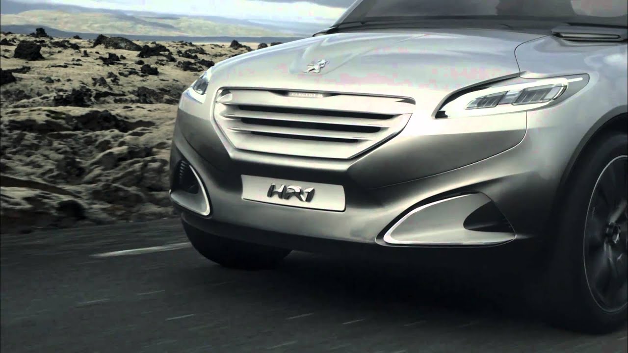Peugeot HR1 concept - YouTube