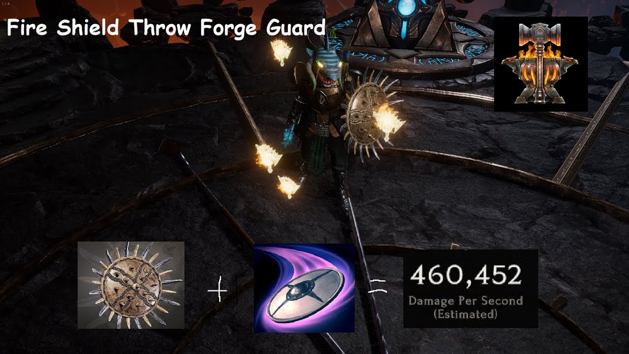500c Mono Clear - Fire Shield Throw Forge Guard - YouTube