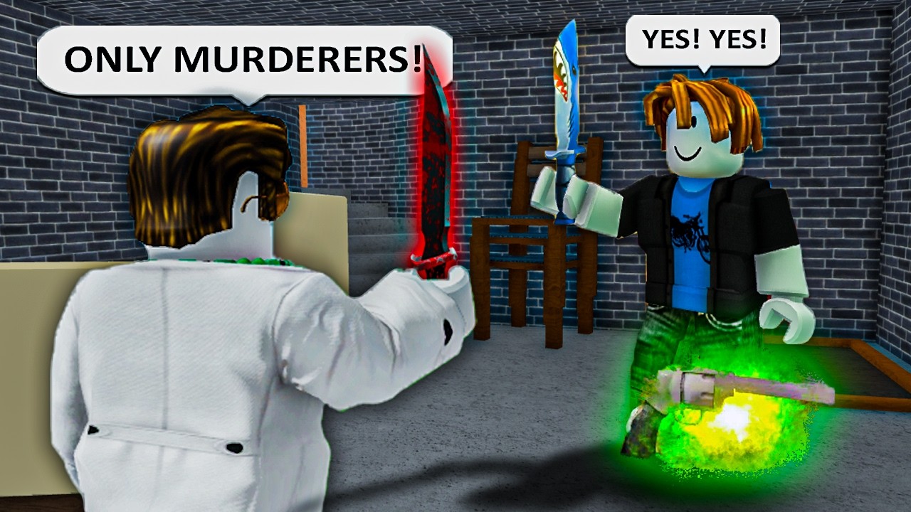 ROBLOX Murder Mystery 2 Funny Moments (Only Murderer) #8 - YouTube
