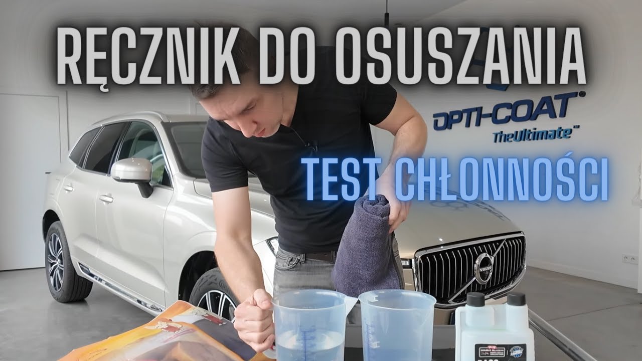 Jaki ręcznik do osuszania samochodu ? premium twist pile Zerda 600 ...