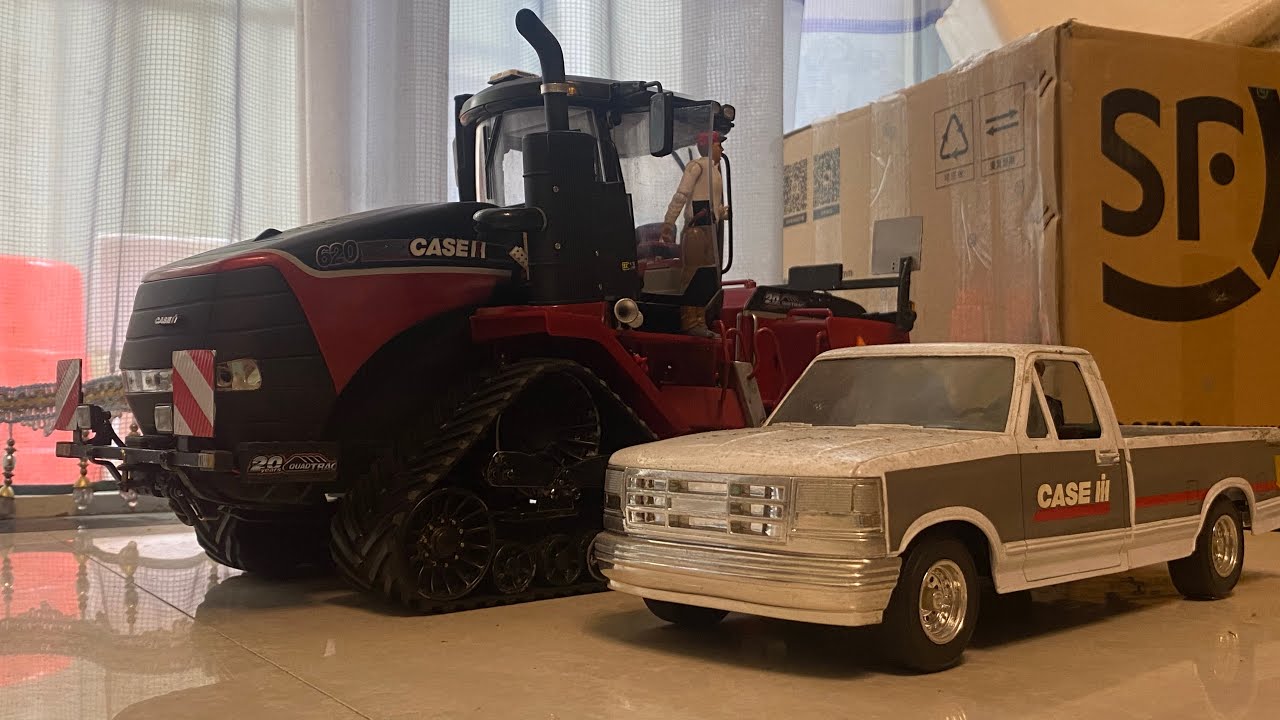 1 / 16 scale case 620 Tractor rc - YouTube