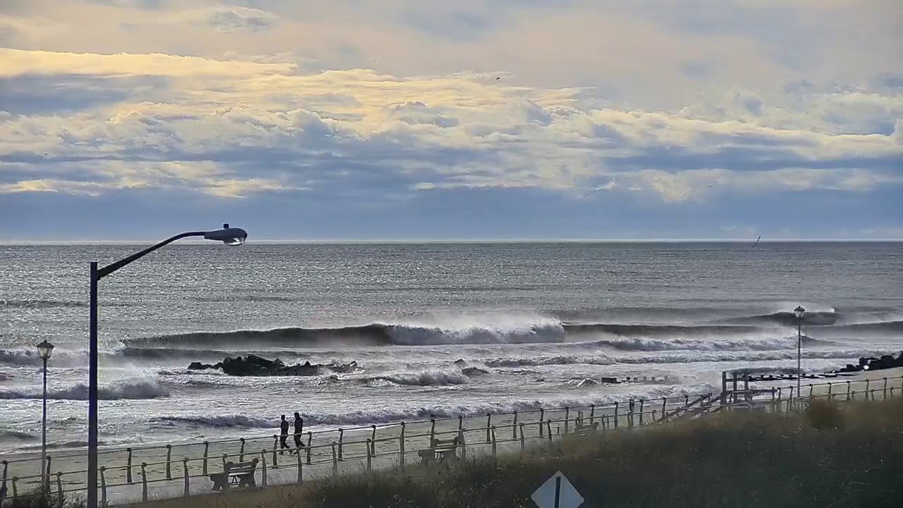 Live Surf Cam in Spring Lake on #NJBeachCams - 01/12/20 - YouTube