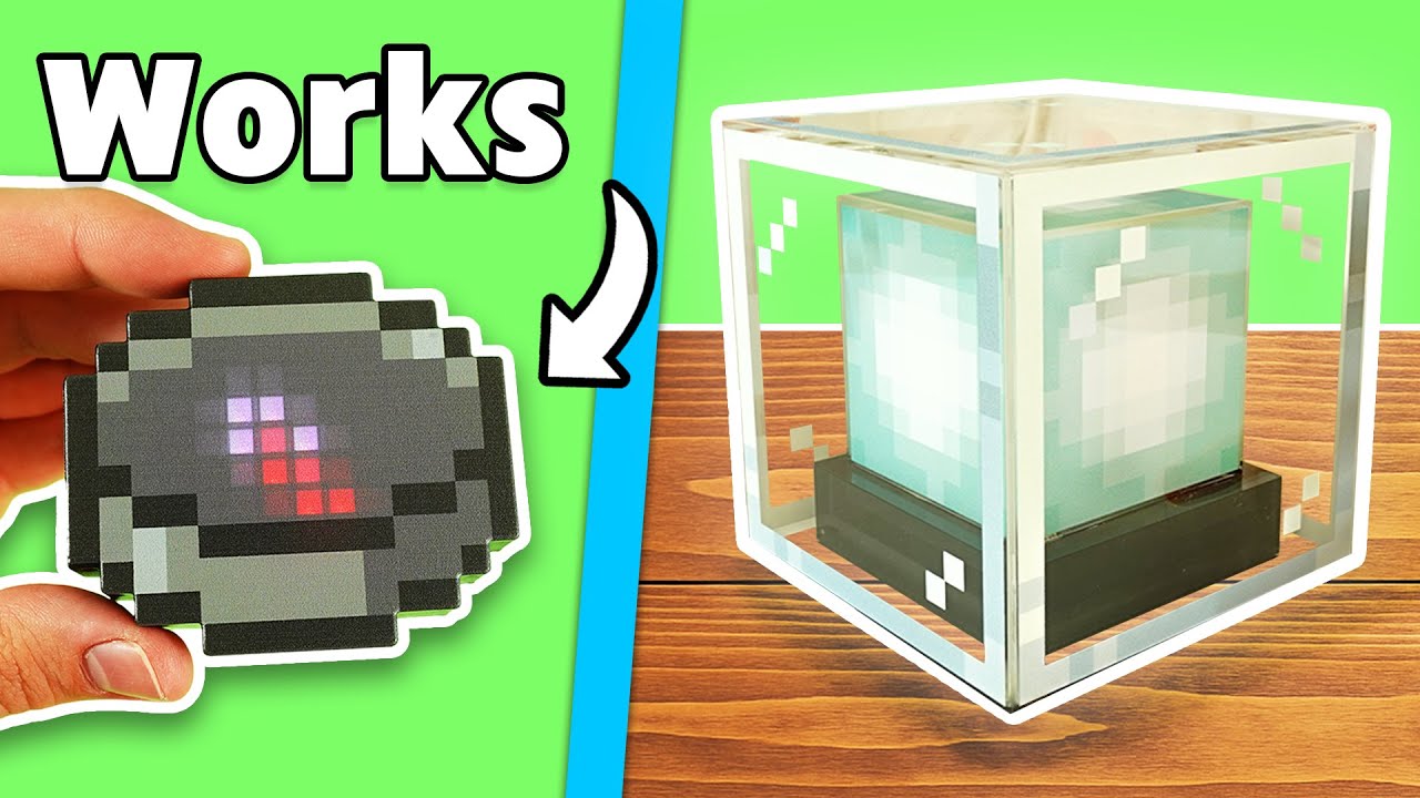 REALISTIC Minecraft Products... - YouTube