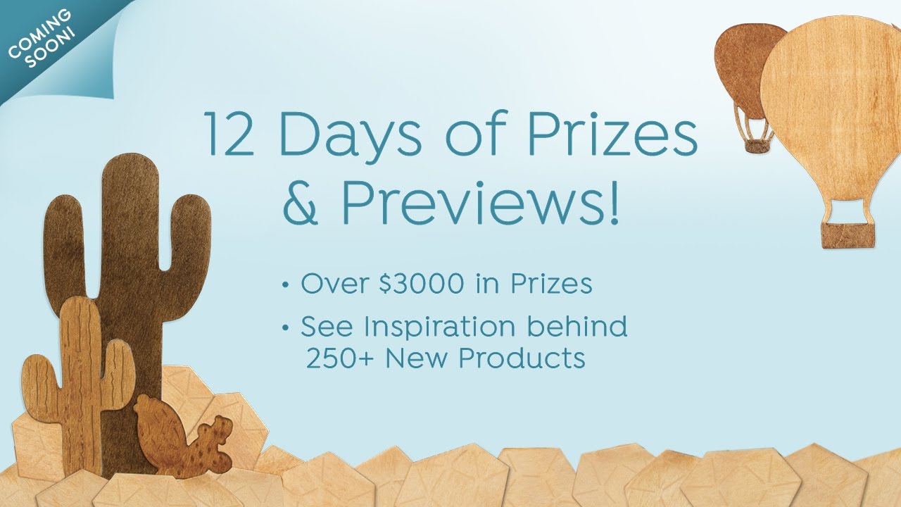 12 Days of Prizes & Previews - Countdown to Creativation 2017! - YouTube