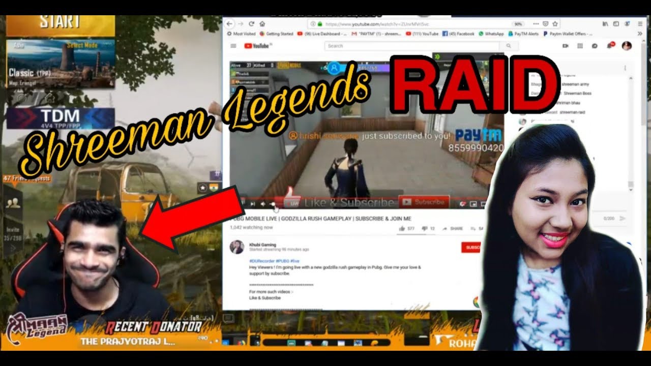 SHREEMAN LEGENDS RAID TO KHUBI GAMING | SHREEMAN Expression | THANK U ...
