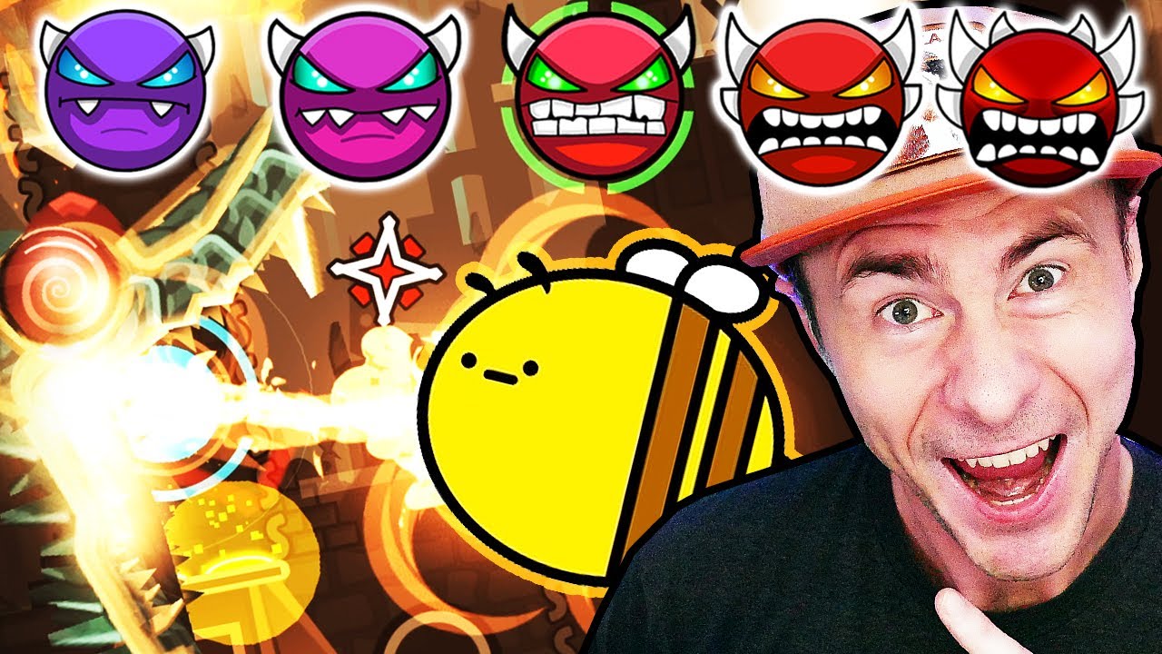 The BEST DEMON of EACH DIFFICULTY - Geometry Dash - YouTube