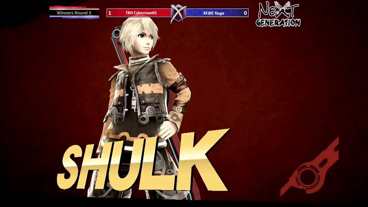 Next Gen Sm4sh 40: TKH | Cyberman65 (Shulk) vs XFiRE | Naga (Mario ...