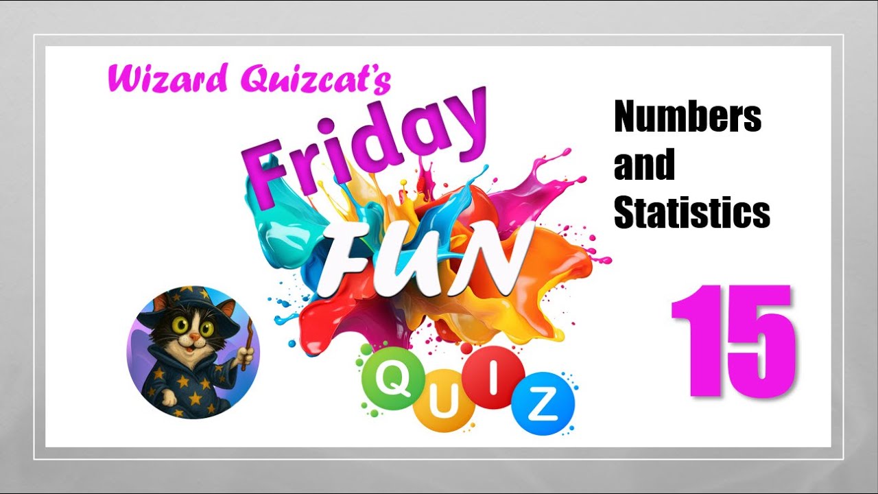 Friday Fun Quiz 15 - Numbers and Statistics - YouTube